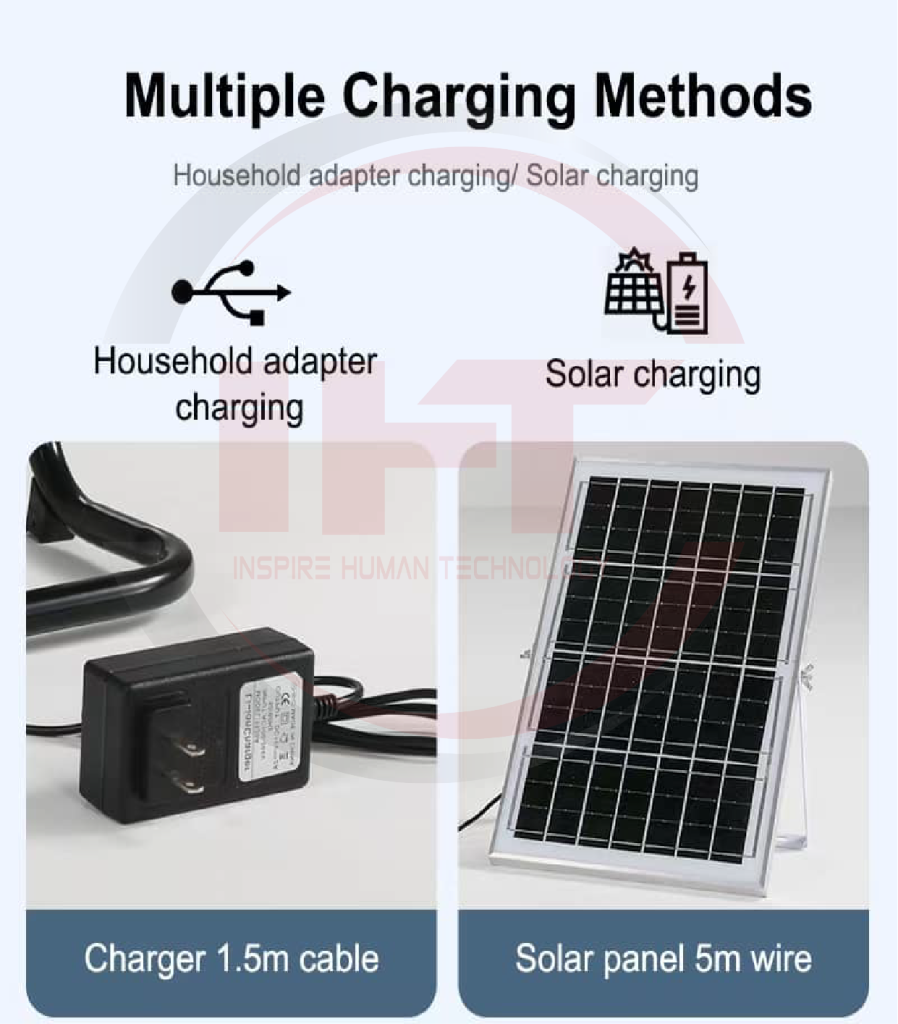 Solar Portable Fan - IHT Smart Technology