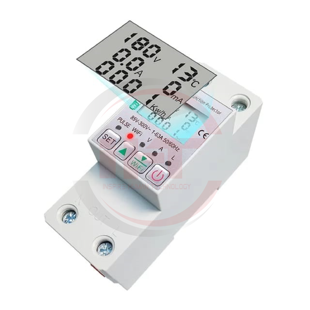 Smart WiFi Kwh Meter Build in Voltage / Current and Leakage Protection ...